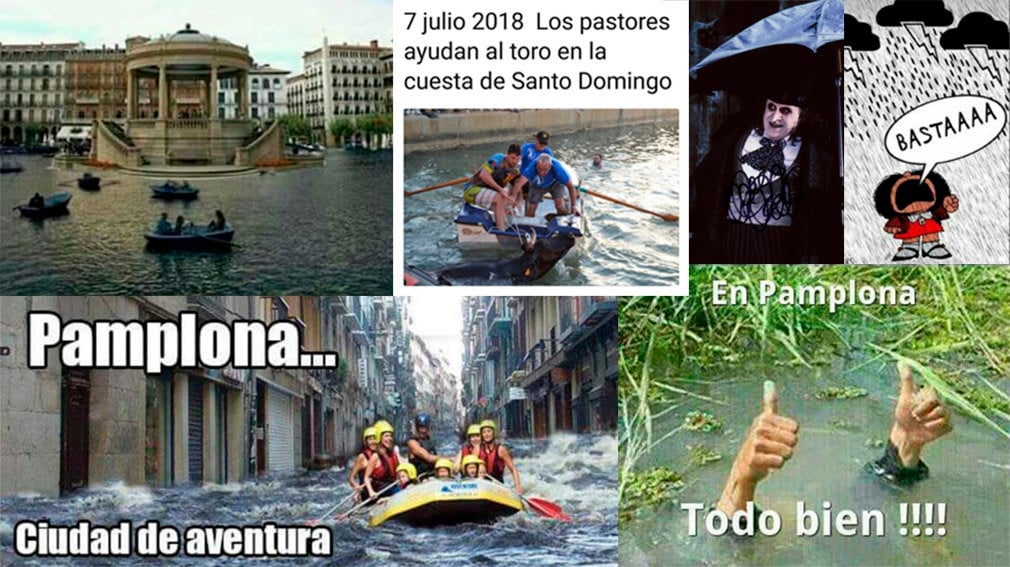 Chaparrón de buen humor: los memes y vídeos sobre las lluvias en ...