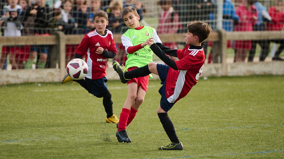 Torneo Interescolar de Osasuna: las fotos del partido entre Mendialdea I - San Pedro