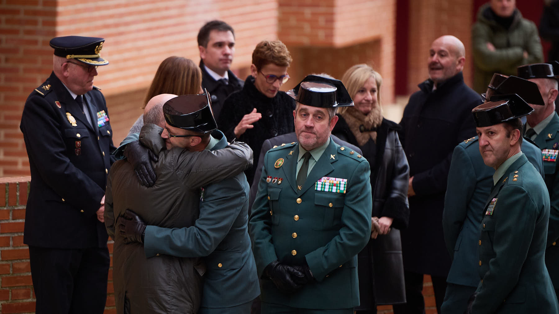 Capilla ardiente por David Pérez Carracedo en Pamplona, el Guardia ...