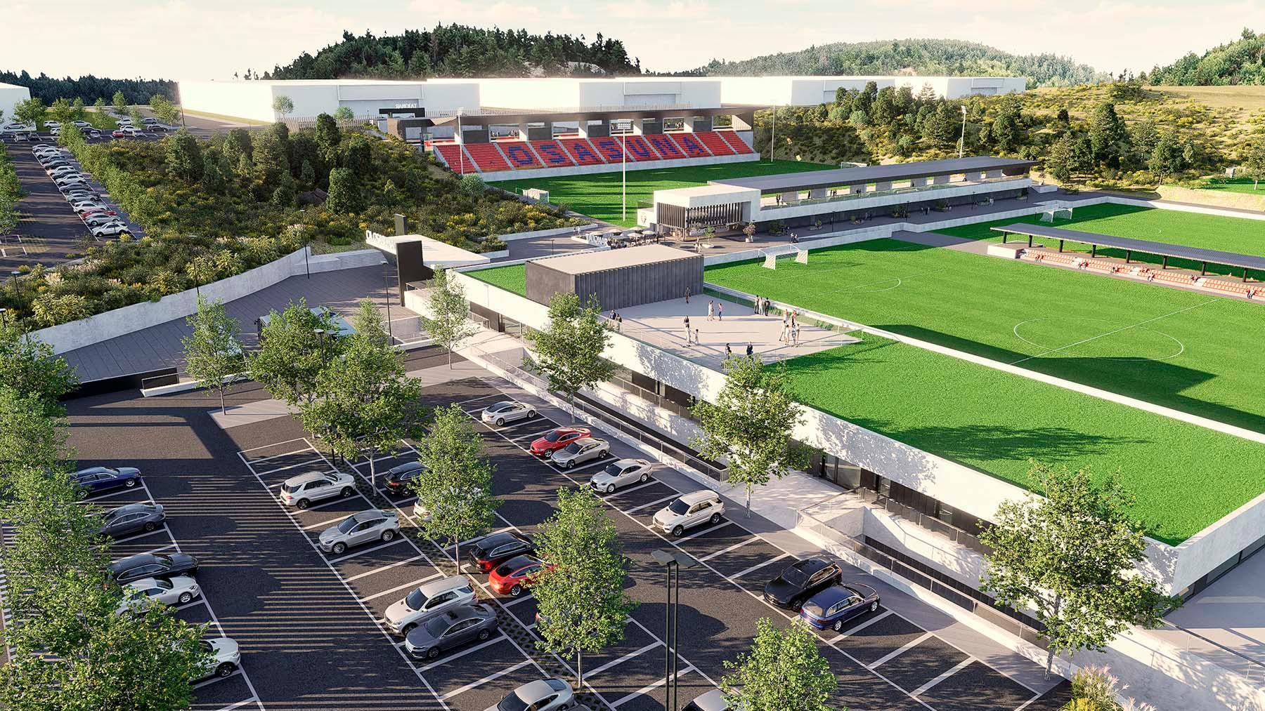 La impresionante nueva ciudad deportiva de Osasuna en Tajonar: el ...
